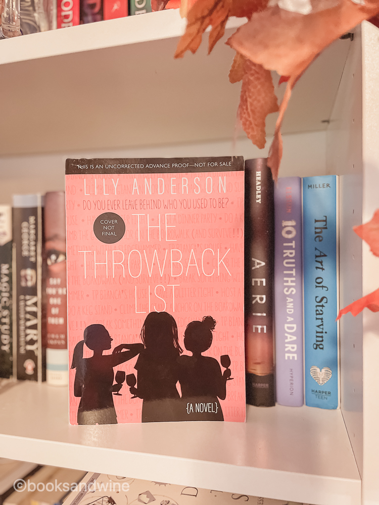 The Throwback List by Lily Anderson | Book Review